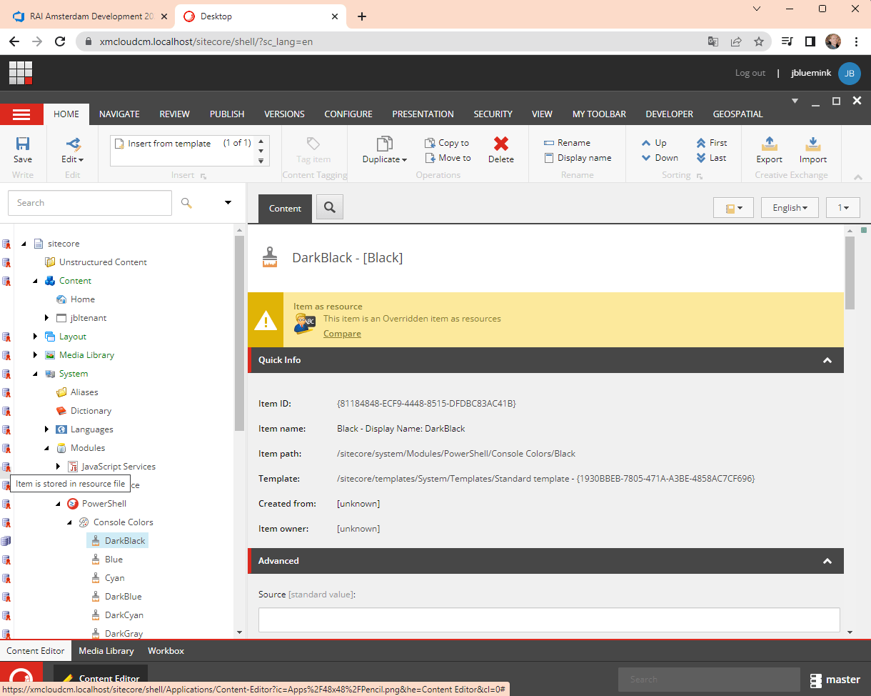 Sitecore Items as Resources: Exploring the Gutter Feature for IAR Items | uxbee